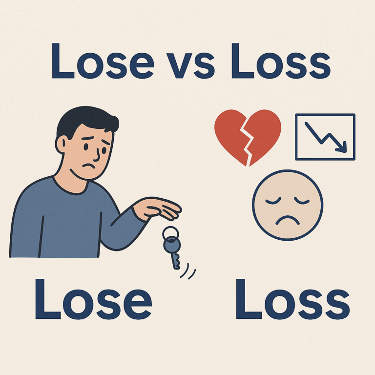Lose vs Loss - Smartscribbl