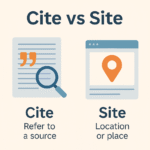 Cite vs Site - Smartscribbl